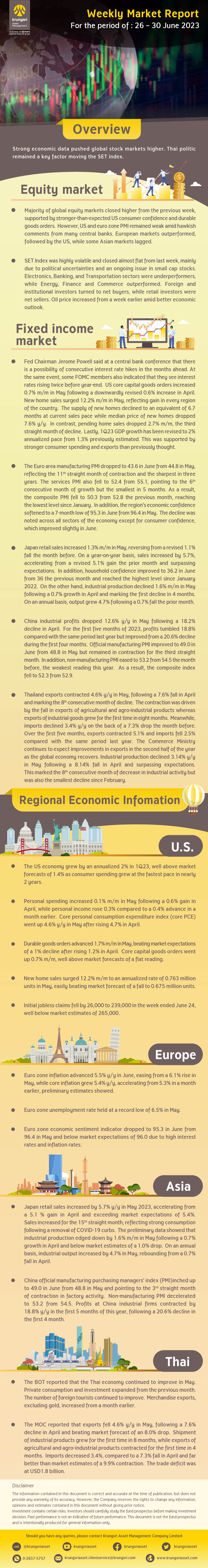 Krungsri Asset Management - Krungsri Asset's Market View